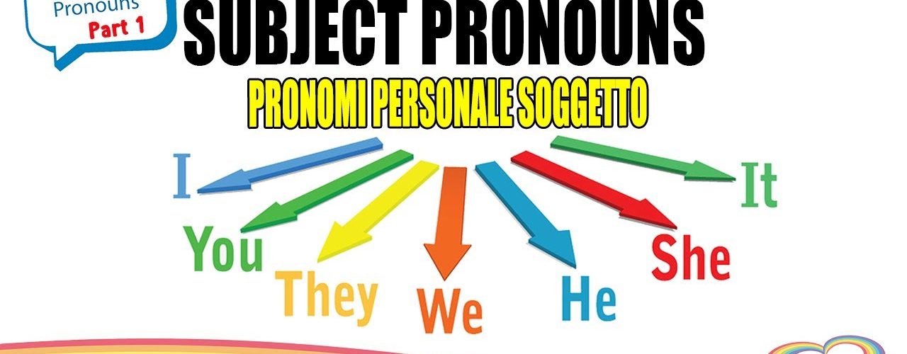 Pronomi personali Soggetto e Complemento in inglese – parte 1 ...