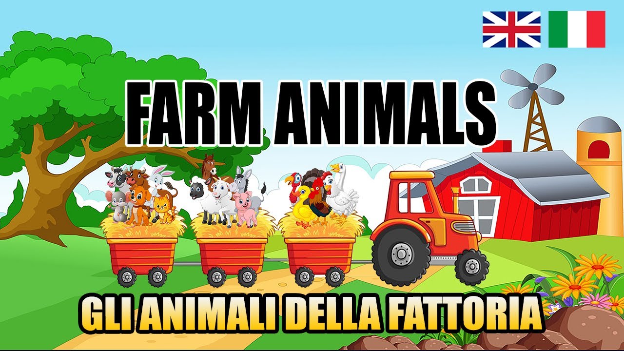 Gli Animali della Fattoria in Inglese | Farm Animals – Rainbow Magic ...