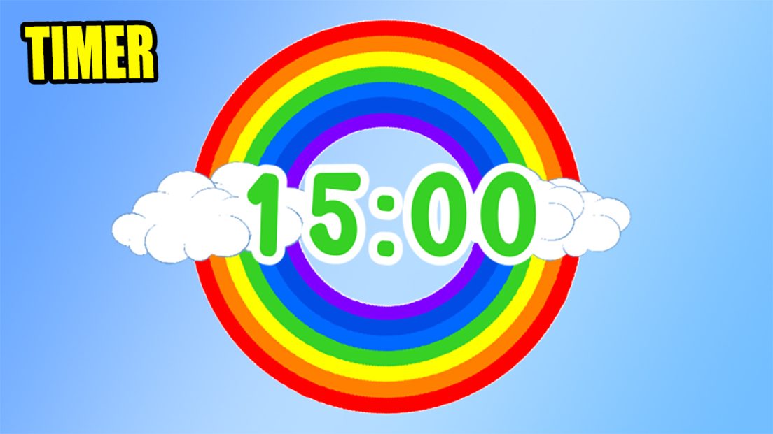 15 minute timer – Rainbow Magic English