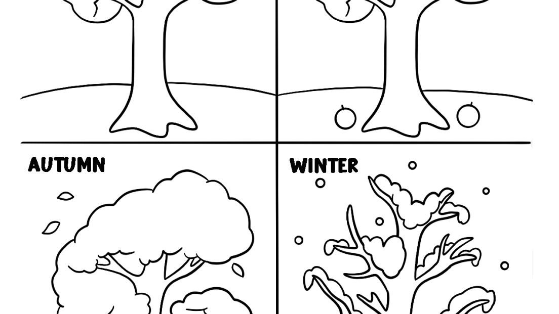 Le Quattro Stagioni da colorare – Rainbow Magic English