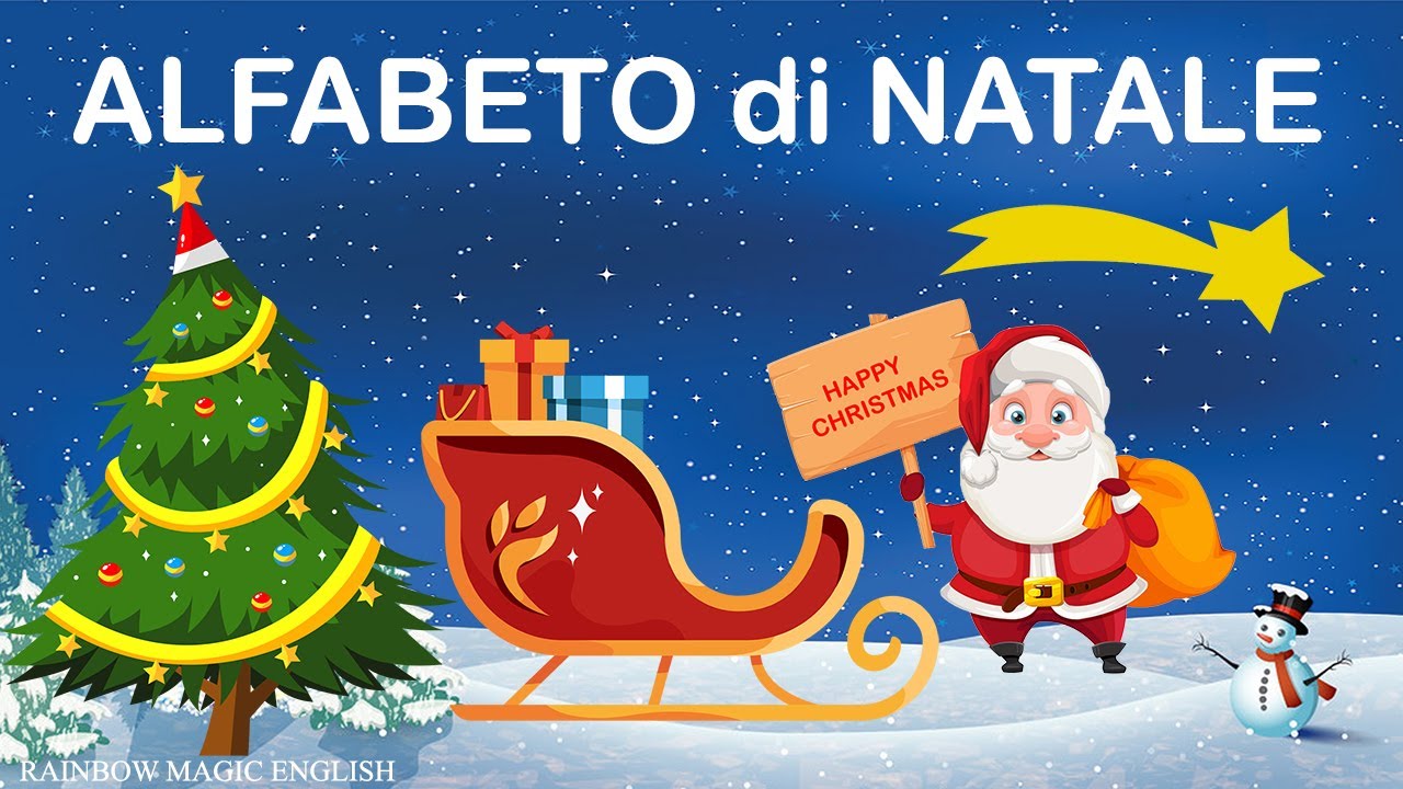 Alfabeto di Natale – Rainbow Magic English