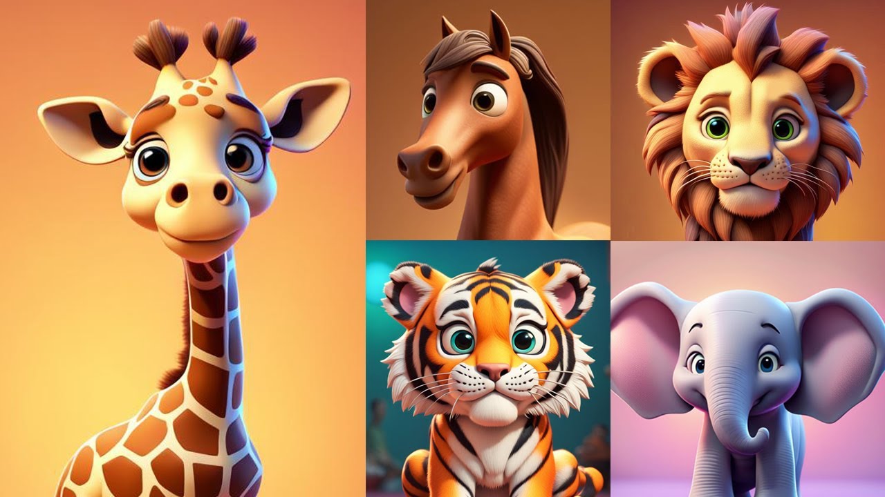 I versi e i nomi degli animali | Animal sounds and names – Rainbow ...