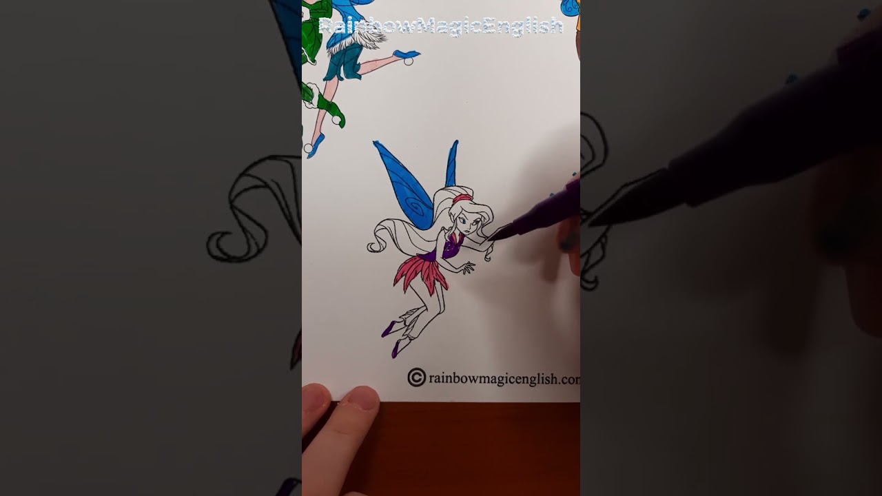 Vidia | Disney | fatine | come colorare | come disegnare | colora ...