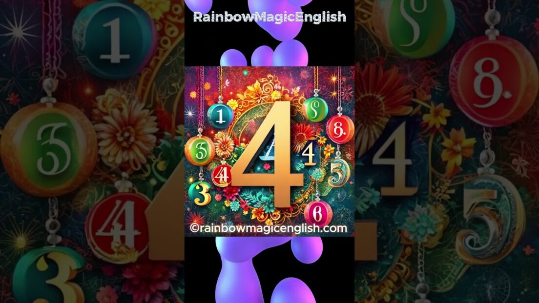 Numeri 1 – 10 italiano | come pronunciare #shorts #numbers – Rainbow Magic English