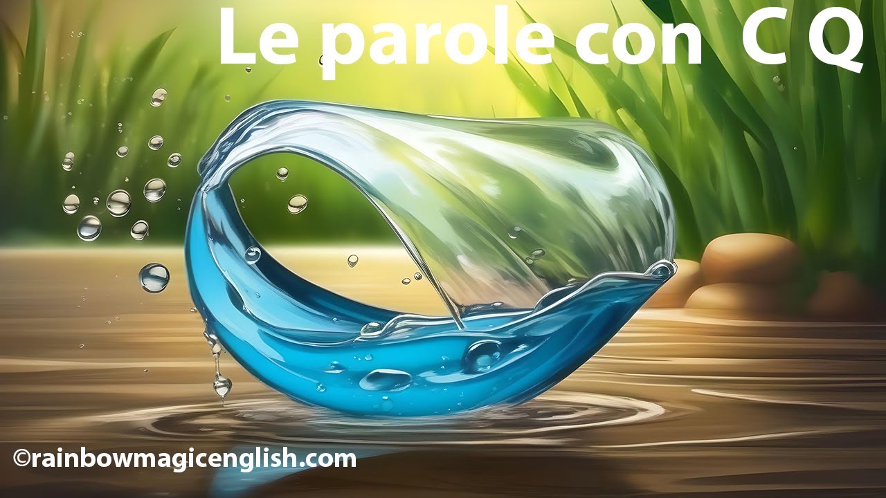 Le parole con CQ #parole #cq – Rainbow Magic English