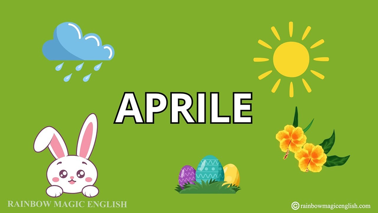 Aprile – I mesi dell’anno – Rainbow Magic English