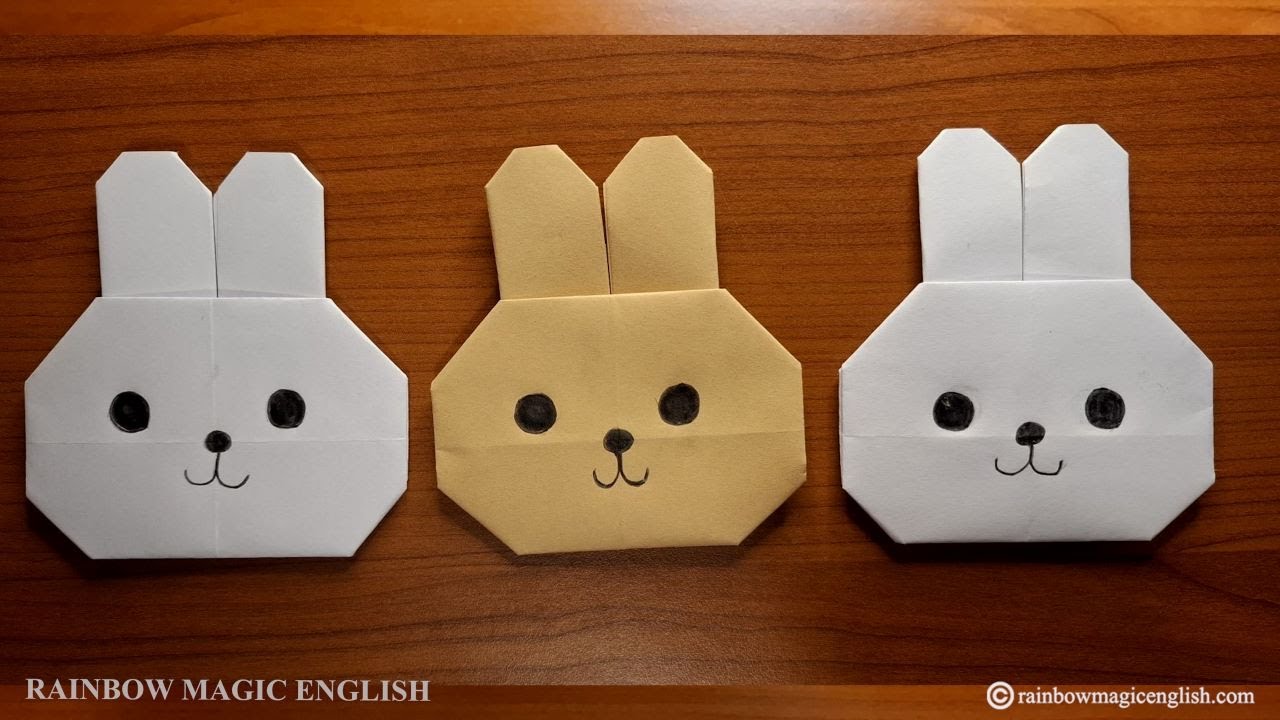 🐇 Come Fare un Coniglio Origami Facile | Tutorial Passo Passo per ...